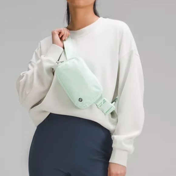 lululemon athletica | Bags | Nwt Lululemon Pastel Mint Green Everywhere Belt Bag L | Poshmark